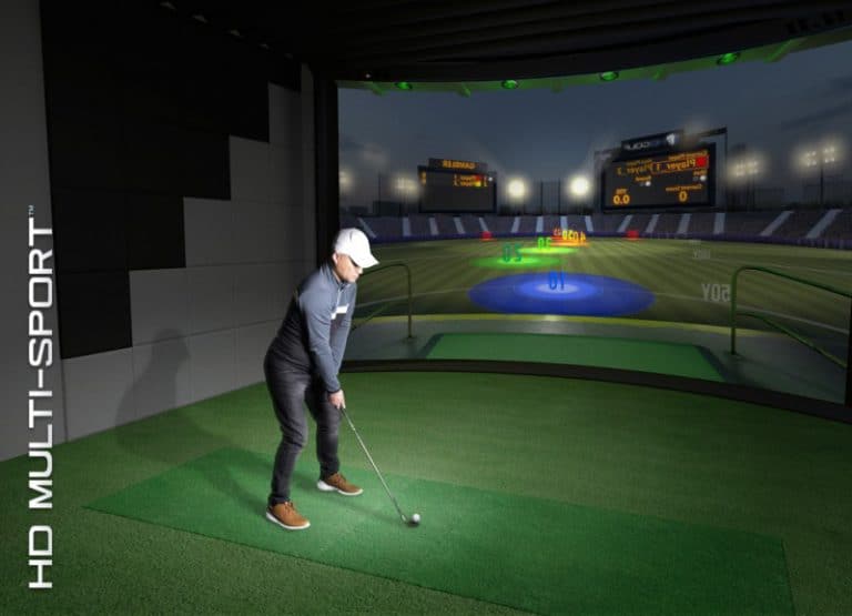 NEW CURVED SCREEN GOLF SIMULATORS – HD Multisport